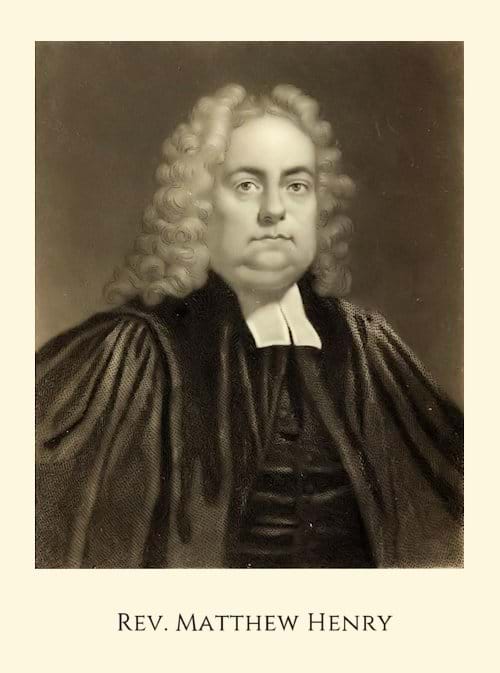 A New Year Devotion from Matthew Henry: Trusting Our Times to God - A ...
